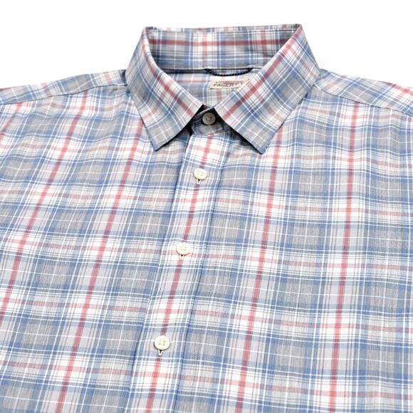 Faherty | Shirts | Faherty Movement Shirt Mens Large Lightweight Plaid ...